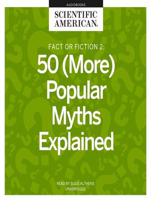 Audiobook - Fact or Fiction 2 by Scientific American · OverDrive: Free ...