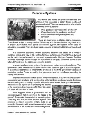 Nonfiction Reading Comprehension, Grades 7 - 8 by Cameron · OverDrive ...