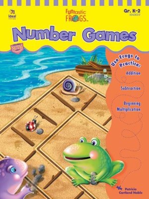 Funtastic Frogs Number Games, Grades K - 2 by Cartland Noble ...