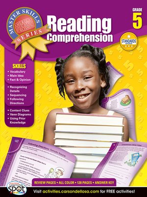 eBook - Reading Comprehension, Grade 5 by Carson Dellosa Education ...