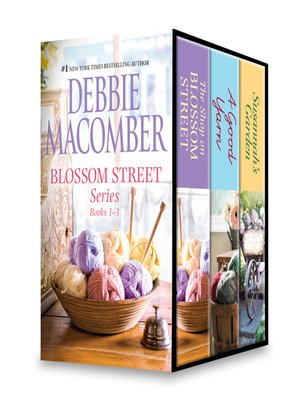 Debbie Macomber Blossom Street Series, Books 1-3 by Debbie Macomber ...