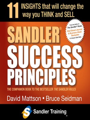 Sandler Success Principles by David Mattson · OverDrive: Free ebooks ...