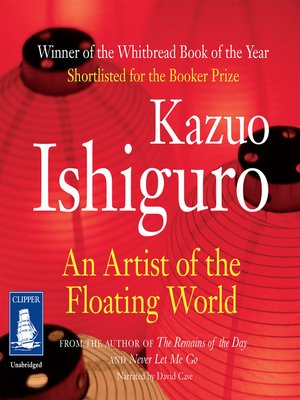 Audiobook - An Artist of the Floating World by Kazuo Ishiguro ...