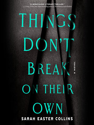 Audiobook - Things Don't Break on Their Own by Sarah Easter Collins ...