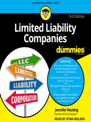 Audiobook - Limited Liability Companies fr Dummies by Jennifer Reuting ...