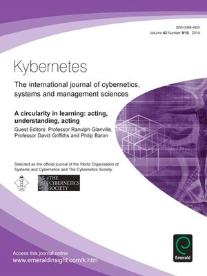 eBook - Kybernetes, Volume 43, Issue 9 & 10 by Ranulph Glanville ...