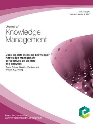 eBook - Journal of Knowledge Management, Volume 21, Number 1 by William ...