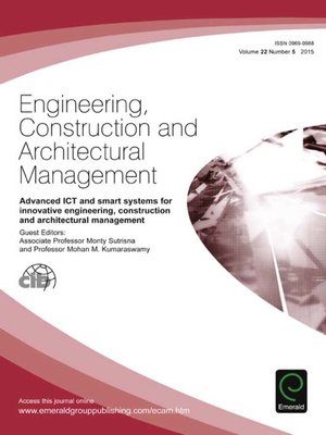 eBook - Engineering, Construction and Architectural Management, Volume ...