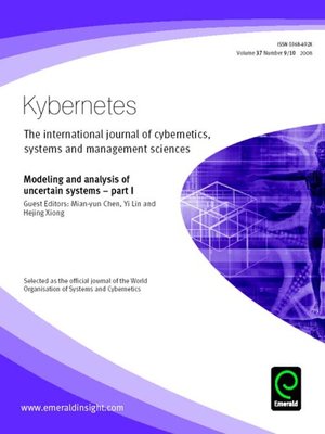 eBook - Kybernetes, Volume 37, Issue 9 & 10 by Mian-yun Chen ...