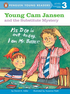 Young Cam Jansen and the Substitute Mystery by David A. Adler ...