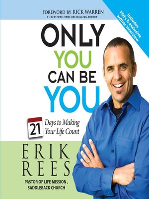 Only You Can Be You by Erik Rees · OverDrive: Free ebooks, audiobooks ...