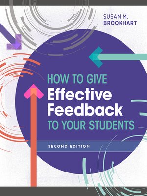 How to Give Effective Feedback to Your Students by Susan M. Brookhart ...