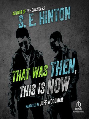 That Was Then, This Is Now by S. E. Hinton · OverDrive: Free ebooks ...