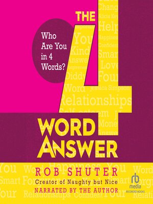 The 4 Word Answer by Rob Shuter · OverDrive: Free ebooks, audiobooks ...