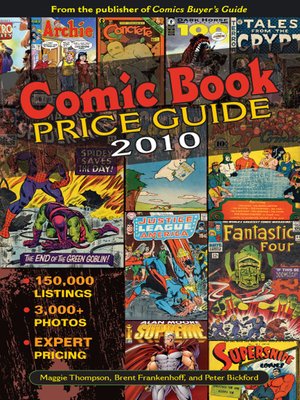 Comic Book Price Guide by Brent Frankenhoff · OverDrive: Free ebooks ...