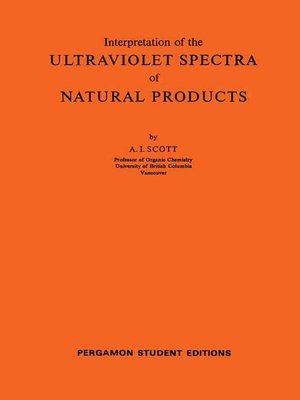 eBook - Interpretation of the Ultraviolet Spectra of Natural Products ...