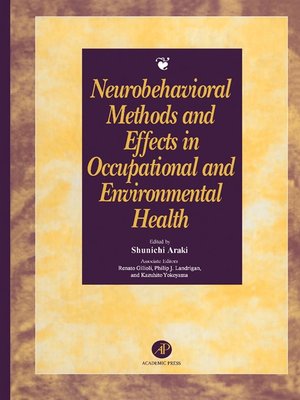 Neurobehavioral Methods and Effects in Occupational and Environmental ...