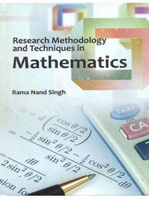 eBook - Research Methodology and Techniques In Mathematics by Rama Nand ...