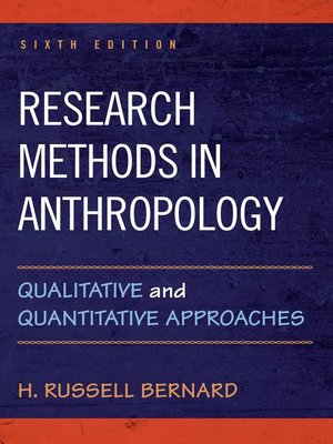 eBook - Research Methods in Anthropology by H. Russell Bernard ...