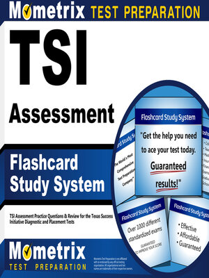 TSI Assessment Flashcard Study System by Mometrix College Placement ...