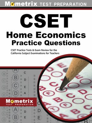CSET Home Economics Practice Questions by CSET Exam Secrets Test Prep ...