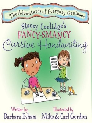 Stacey Coolidge's Fancy-Smancy Cursive Handwriting by Barbara Esham ...