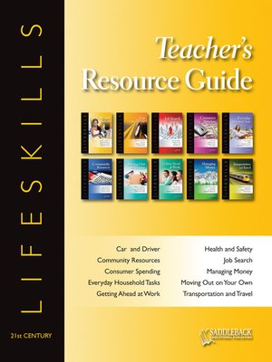Lifeskills Teacher's Resource Guide by Saddleback Educational ...