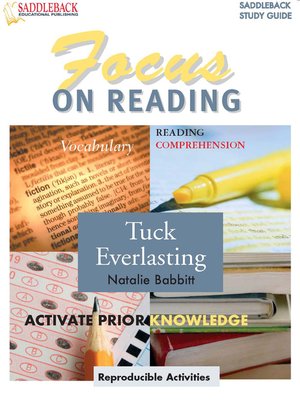 eBook - Tuck Everlasting Reading Guide by Saddleback Educational ...