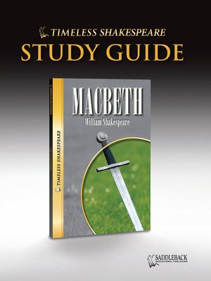 Macbeth Study Guide by Saddleback Educational Publishing · OverDrive ...