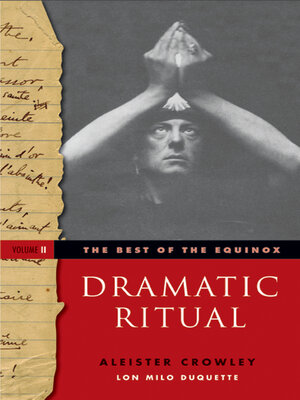 eBook - Dramatic Ritual by Aleister Crowley · OverDrive: Free ebooks ...