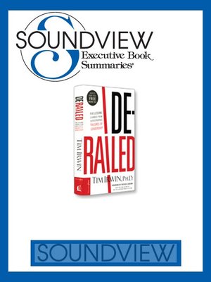 eBook - Derailed: Book Summary by Soundview Executive Book Summaries ...