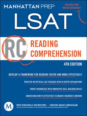 LSAT Reading Comprehension by Manhattan Prep · OverDrive: Free ebooks ...