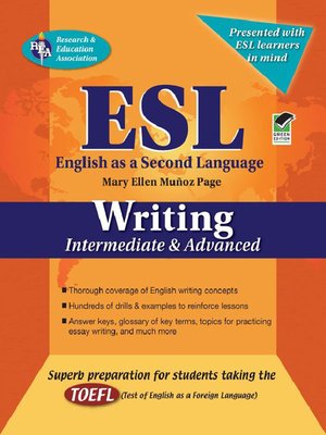 eBook - ESL Intermediate/Advanced Writing by Mary Ellen Munoz Page ...