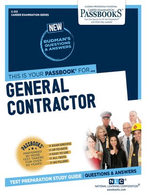 General Contractor by National Learning Corporation · OverDrive: Free ...