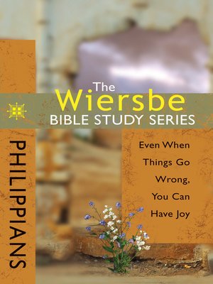 eBook - Philippians by Warren W. Wiersbe · OverDrive: Free ebooks ...