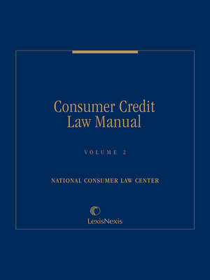 Consumer Credit Law Manual by National Consumer Law Center · OverDrive ...