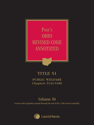 Page's Ohio Revised Code Annotated by Publisher's Editorial Staff ...