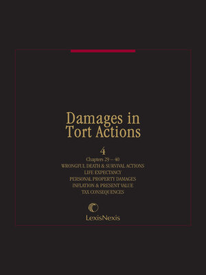 Damages in Tort Actions by Robert L. Conason · OverDrive: Free ebooks ...