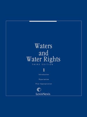 Waters and Water Rights by Robert E. Beck · OverDrive: Free ebooks ...