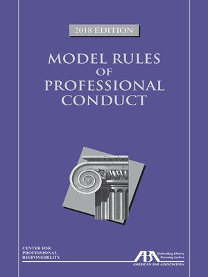 eBook - Model Rules of Professional Conduct by American Bar Association ...