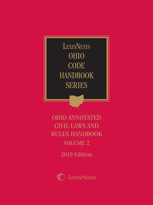 Ohio Annotated Civil Laws and Rules Handbook by Publisher's Editorial ...