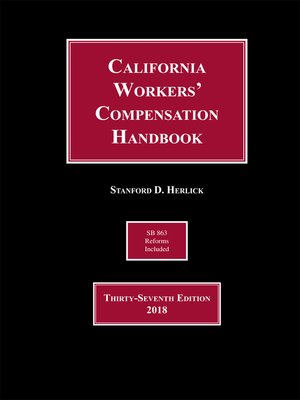 Herlick, California Workers' Compensation Handbook by Stanford D ...