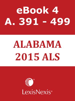 eBook - Michie's Alabama Code: Advance Legislative Service by Publisher ...