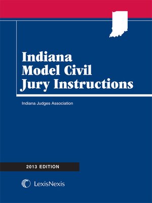 eBook - Indiana Model Civil Jury Instructions by Indiana Judges ...