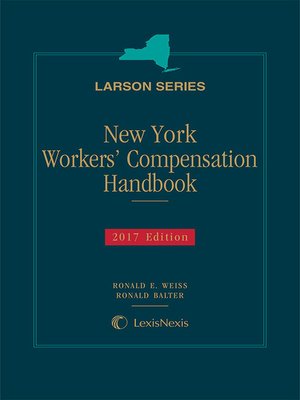 eBook - New York Workers' Compensation Handbook by Ronald E. Weiss ...