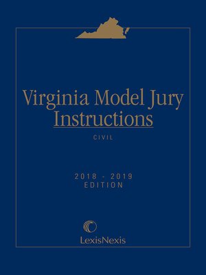Virginia Model Jury Instructions - Civil by Model Jury Instructions ...