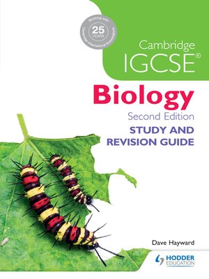 Cambridge IGCSE Biology Study and Revision Guide by Dave Hayward ...