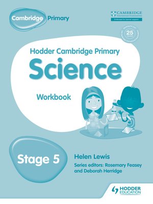 eBook - Hodder Cambridge Primary Science Workbook 5 by Helen Lewis ...
