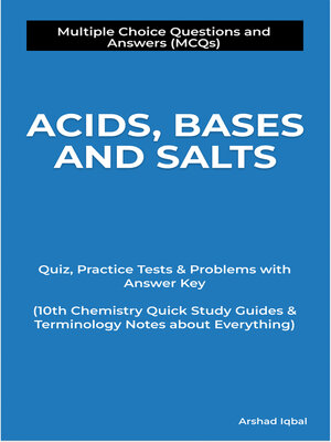 Acids, Bases and Salts Multiple Choice Questions and Answers (MCQs) by ...
