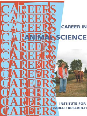 Career in Animal Science by Institute For Career Research · OverDrive ...